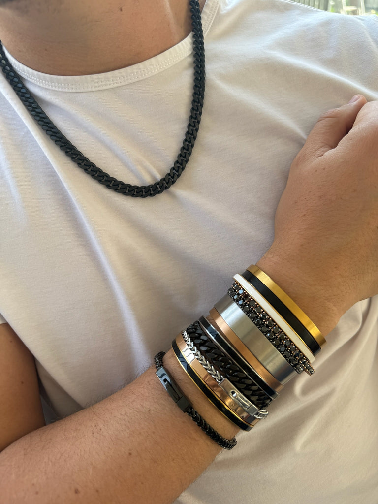Men's Stainless Steel Bangles – LUISA ALEXANDER