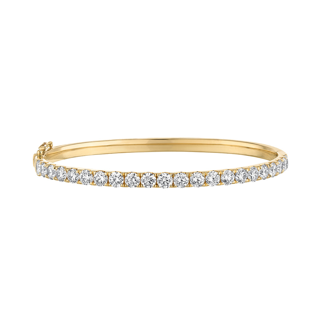 Round Diamond Bangle – LUISA ALEXANDER